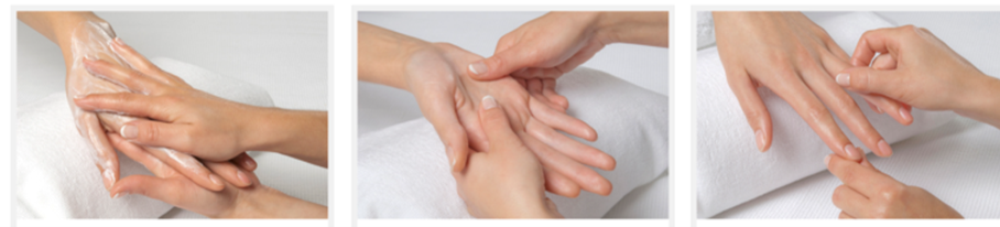 Hand Massage Procedure - The Beauty Training School