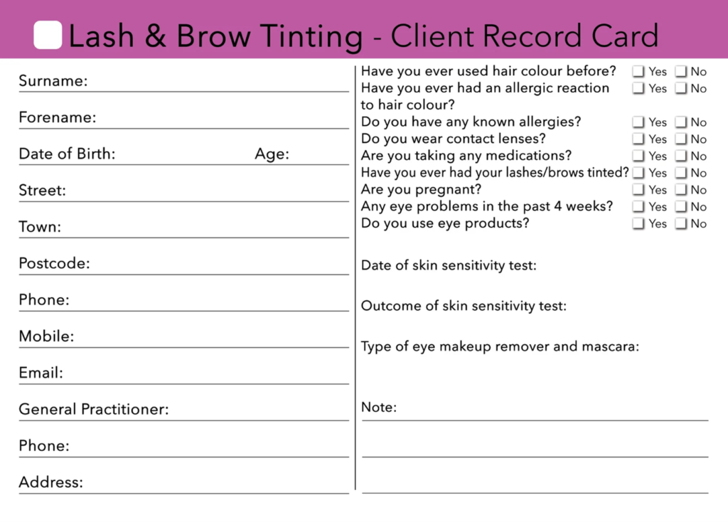 Client Consultation - The Beauty Training School
